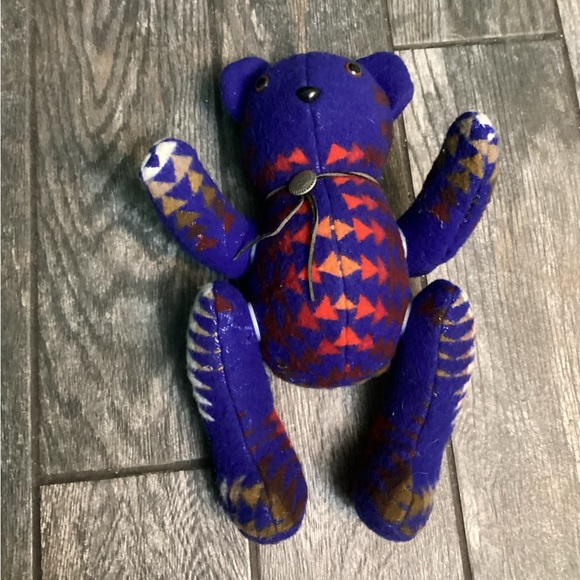Pendleton | Accents | Rare Vintage Pendleton Wool Teddy Bear Southwest ...